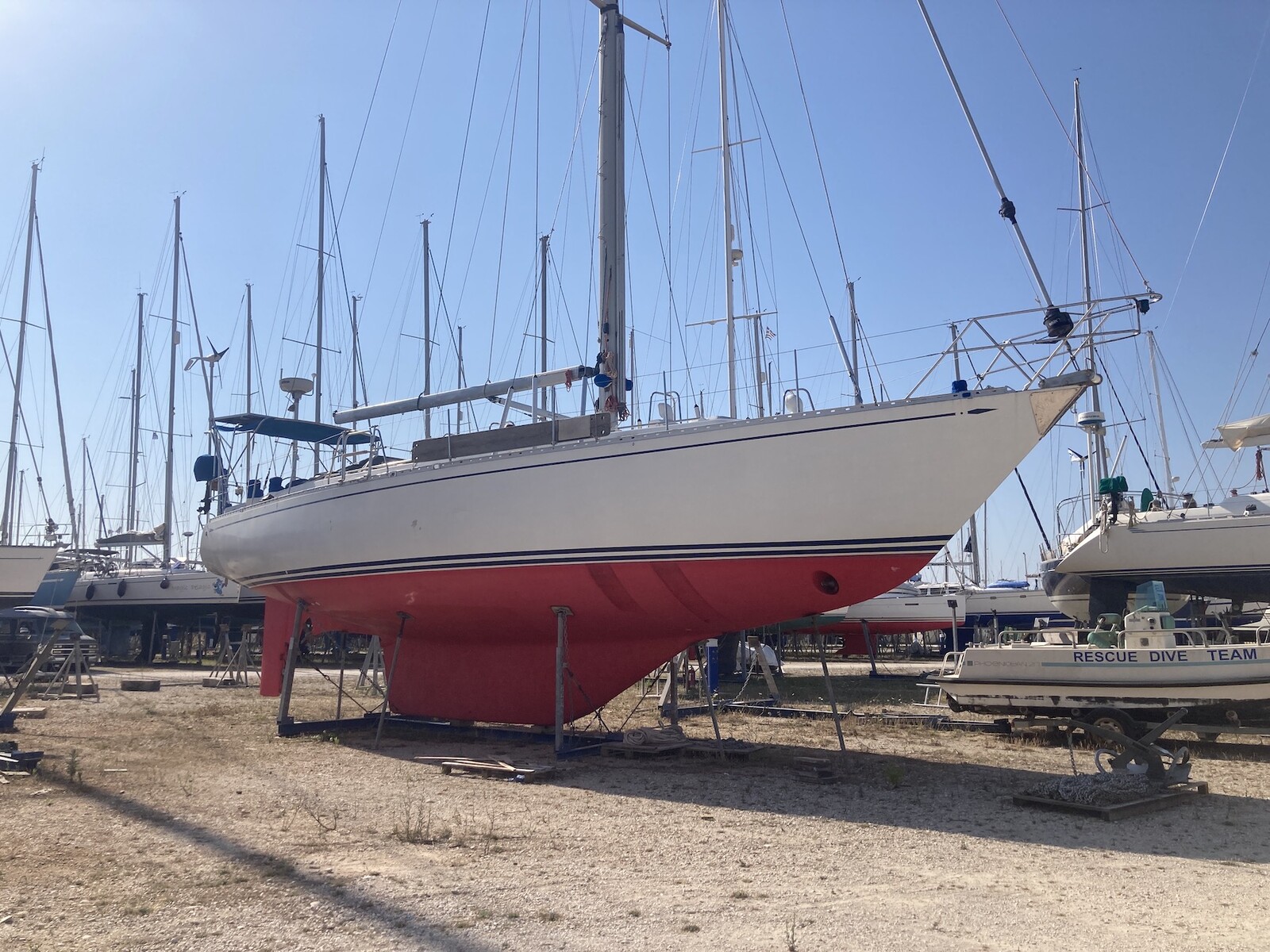 Segelbåt - Solitaire 52, Sparkman & Stephens design. Sverige, Stockholm.